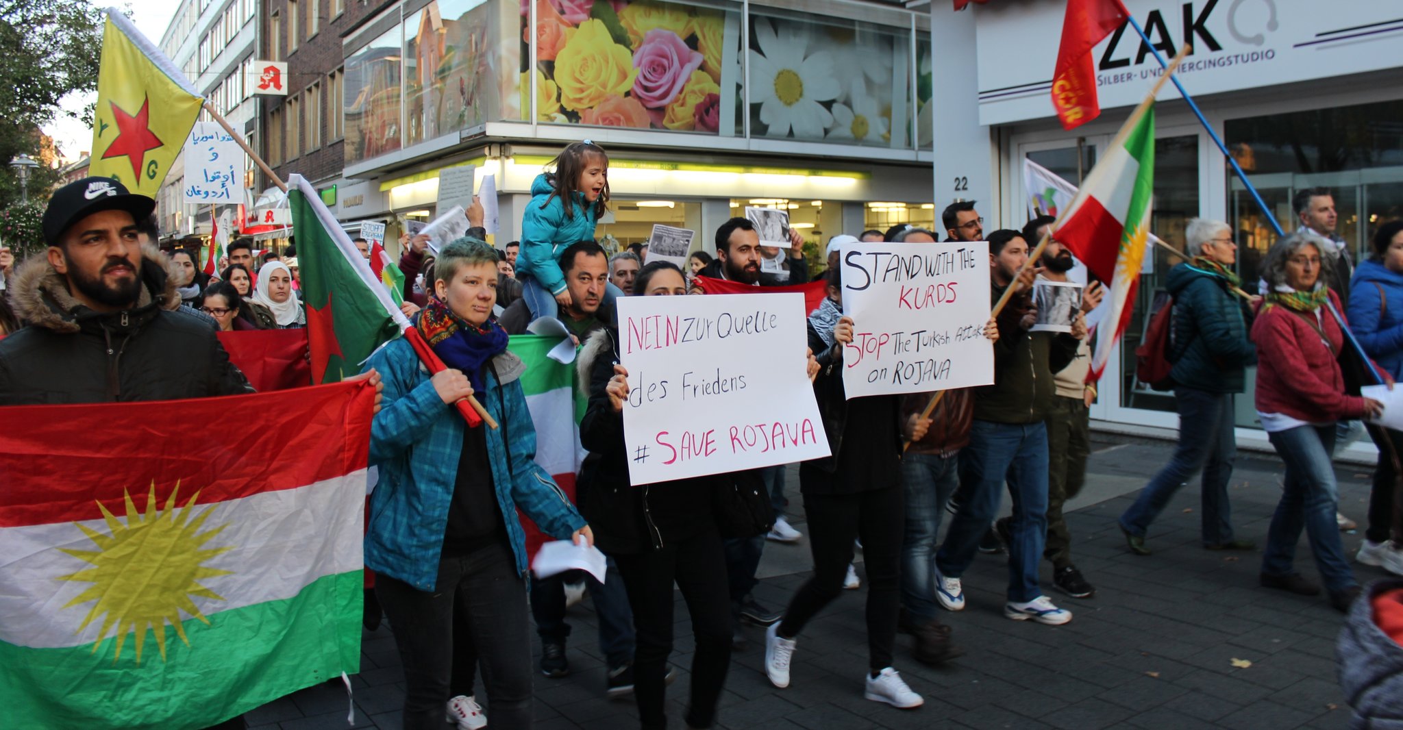 Hände weg von Rojava