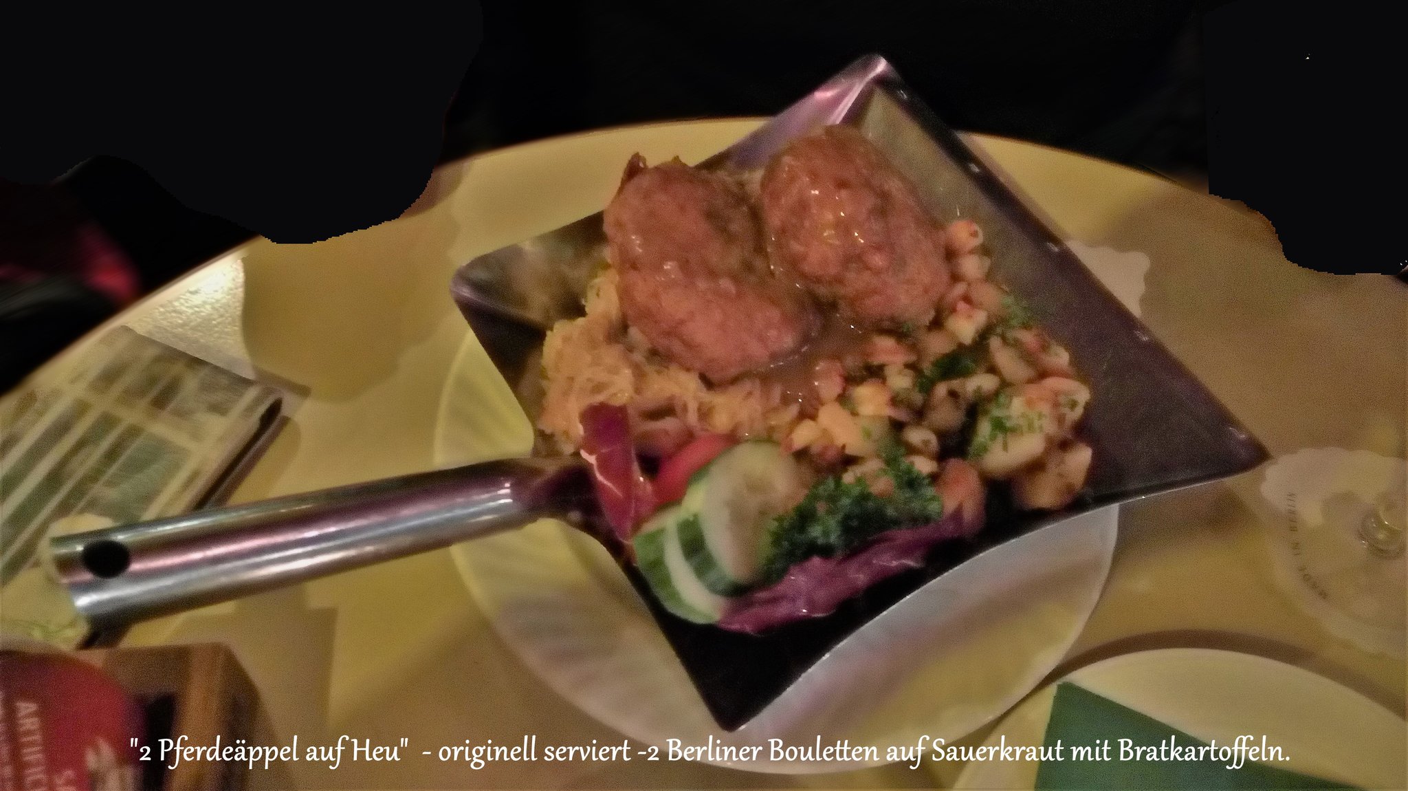 Essen wie die Fürsten ;-)) ? ( Es war sehr lecker )