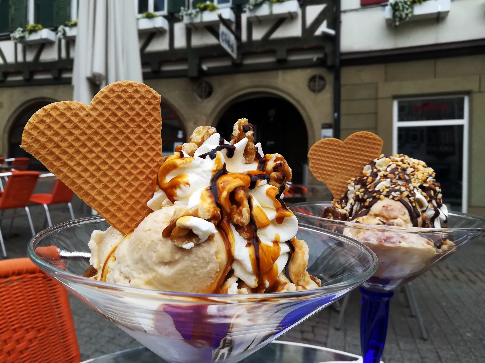 Ein Herz für Eiscreme!