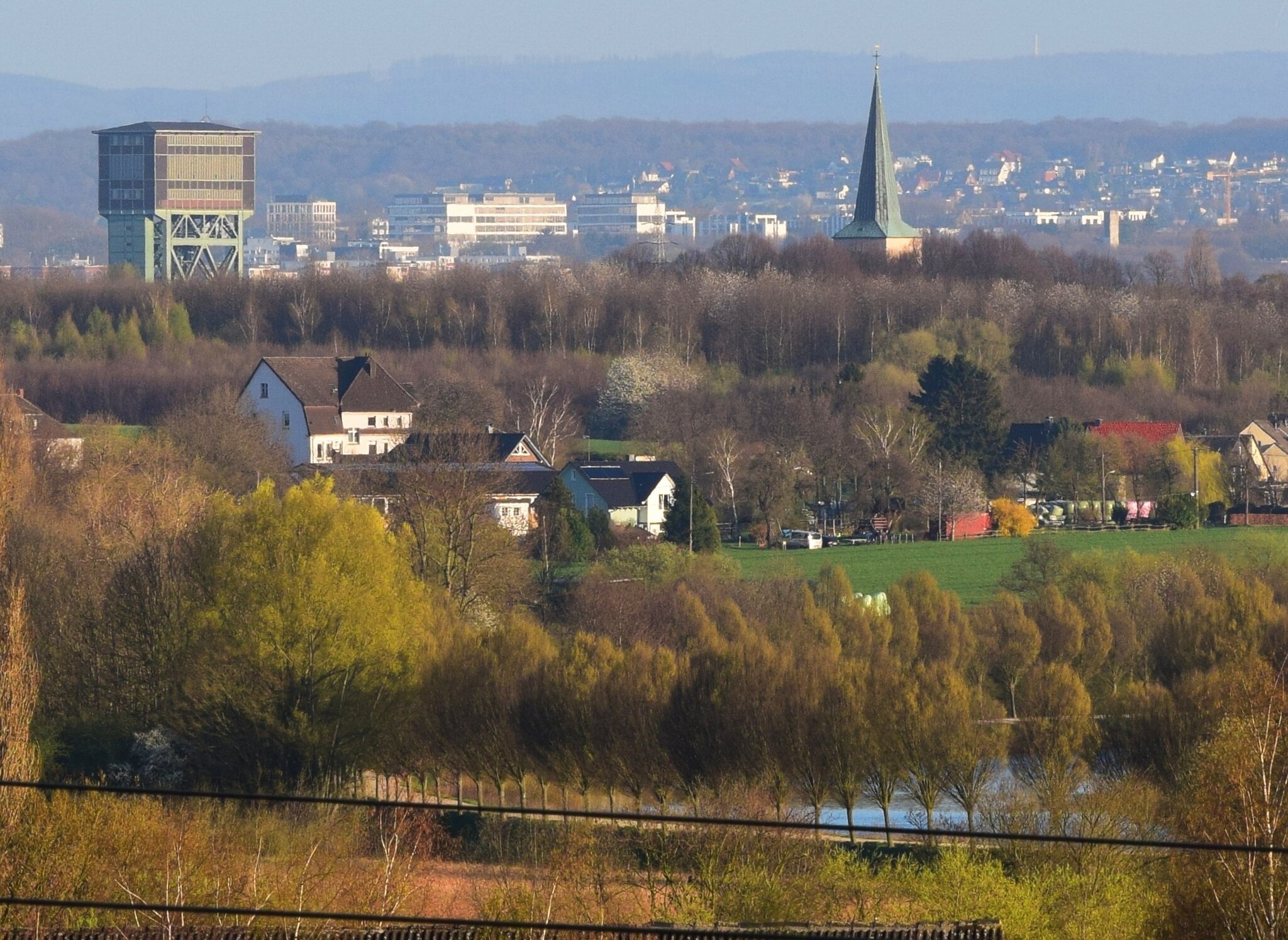 Blick auf Eving