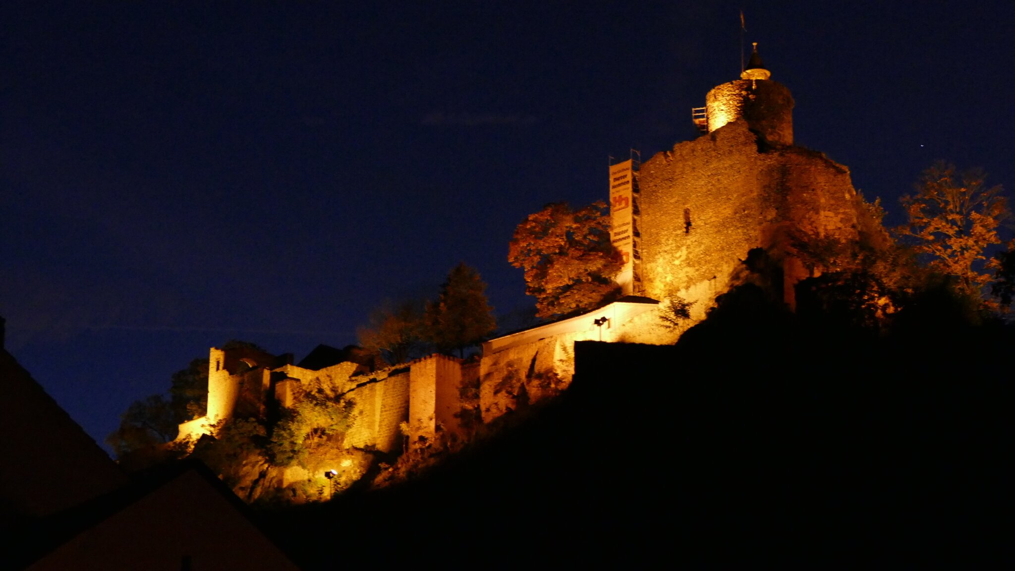 Die Burganlage Saarburg