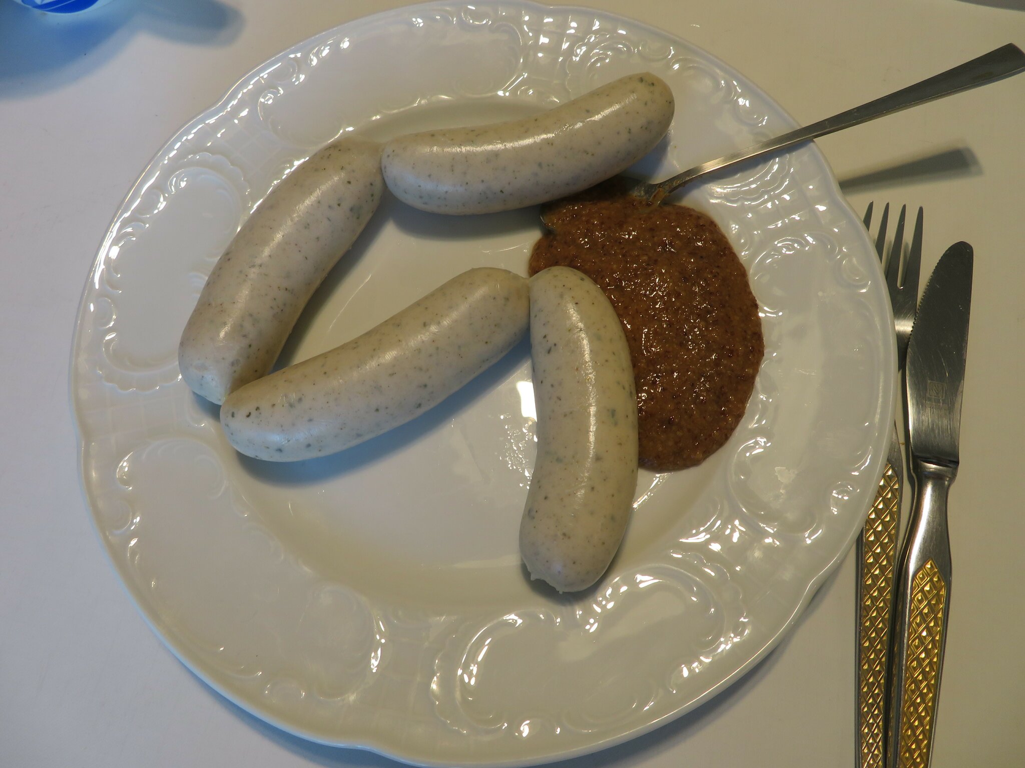 Weißwurst mit süßem Senf...