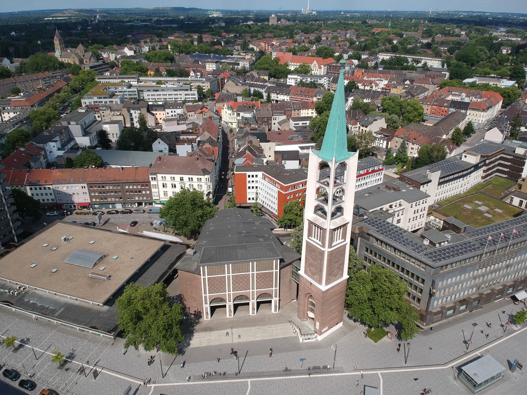 Gelsenkirchen-Altstadt - Ev. Altstadtkirche ( 1955-1956 )
