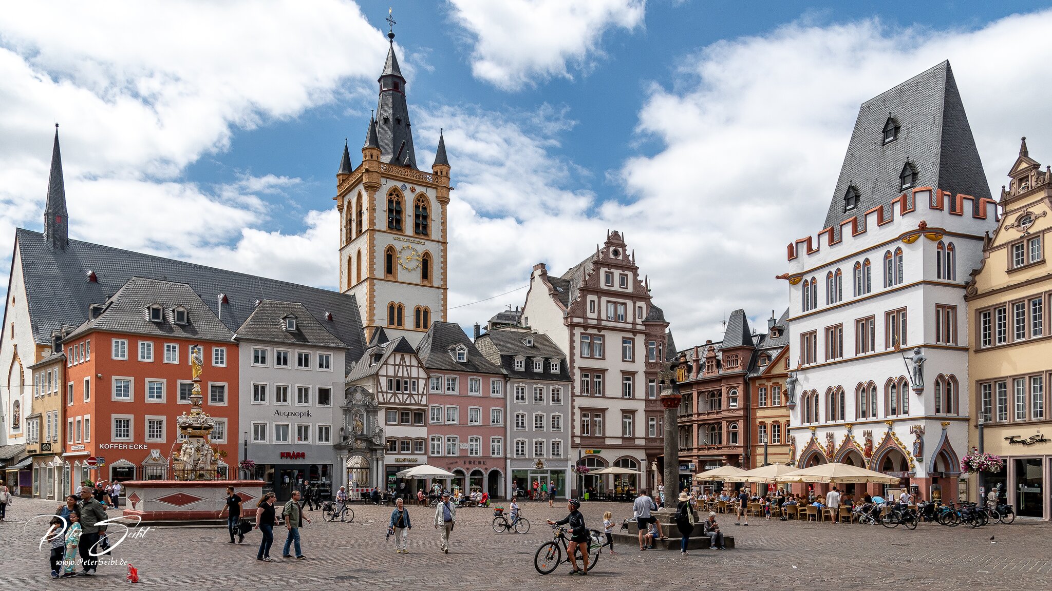 Trier an der Mosel, die älteste Stadt von Deutschland.