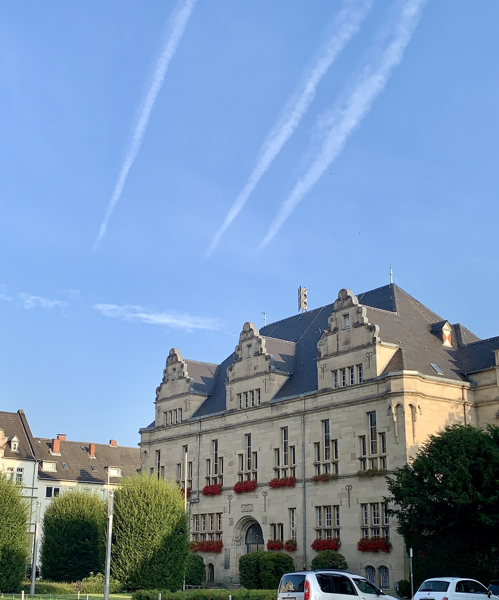 Das Rathaus in Benrath