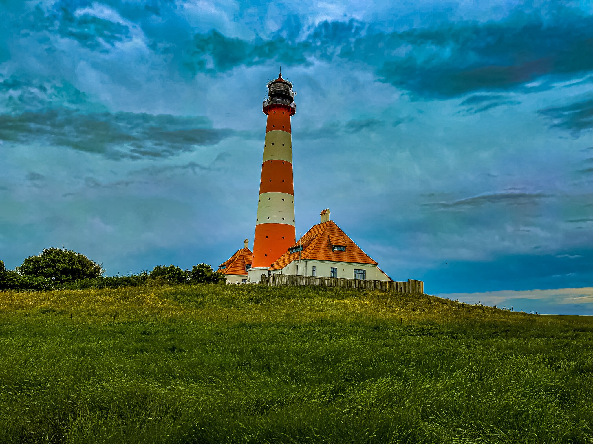 Leuchtturm Westerheversand