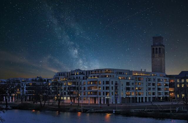 Hafen in Mülheim/ Ruhrpromenade/ Ruhrbania