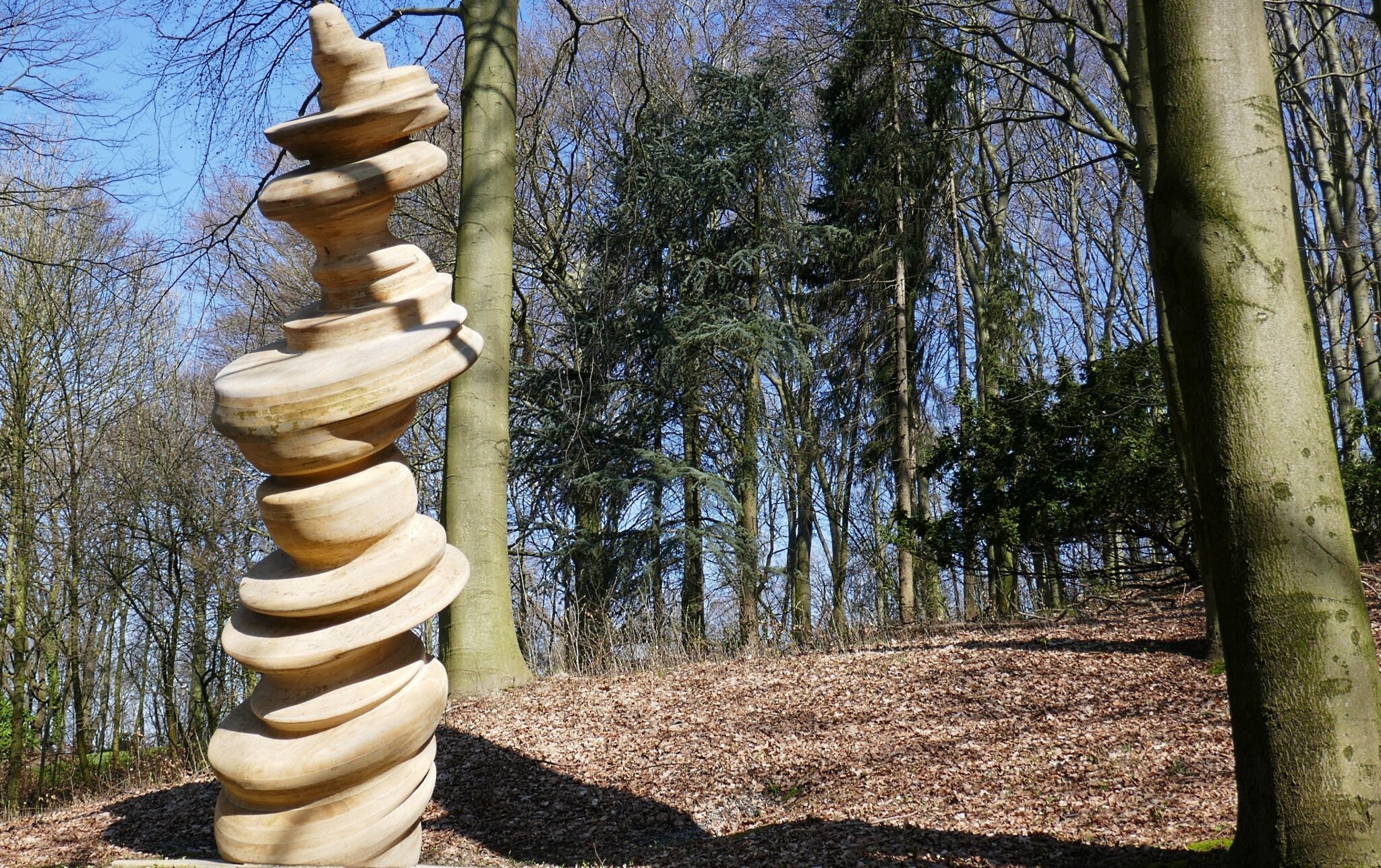 Tony Cragg / Dancing Column / 2008 / Seeberger Sandstein