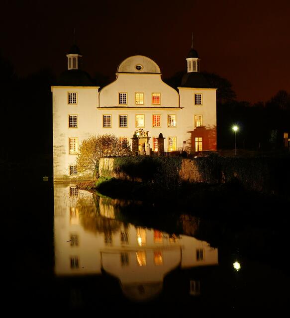 Schloss Borbeck bei Nacht