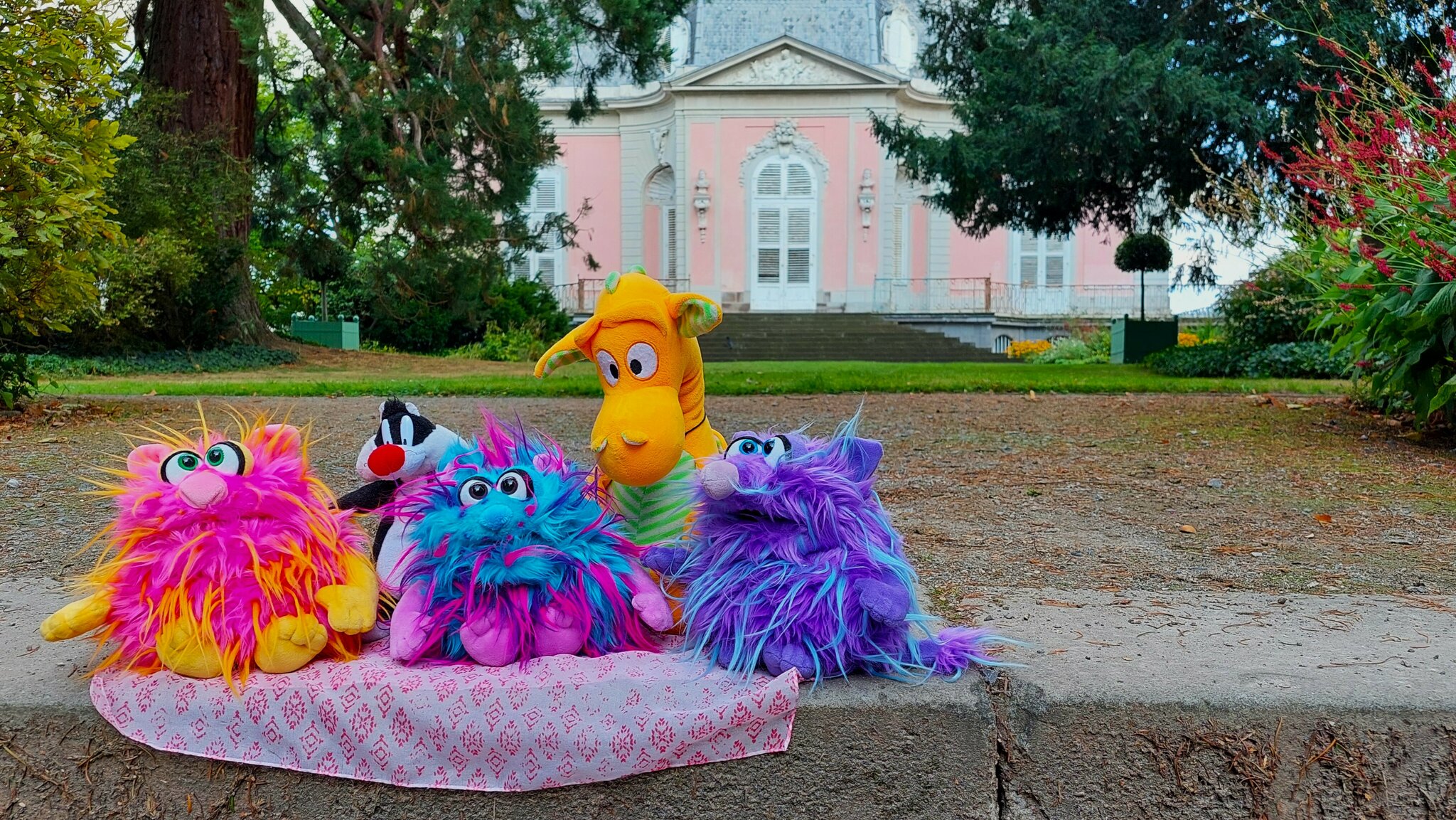 Dino Dirk am Schloss Benrath