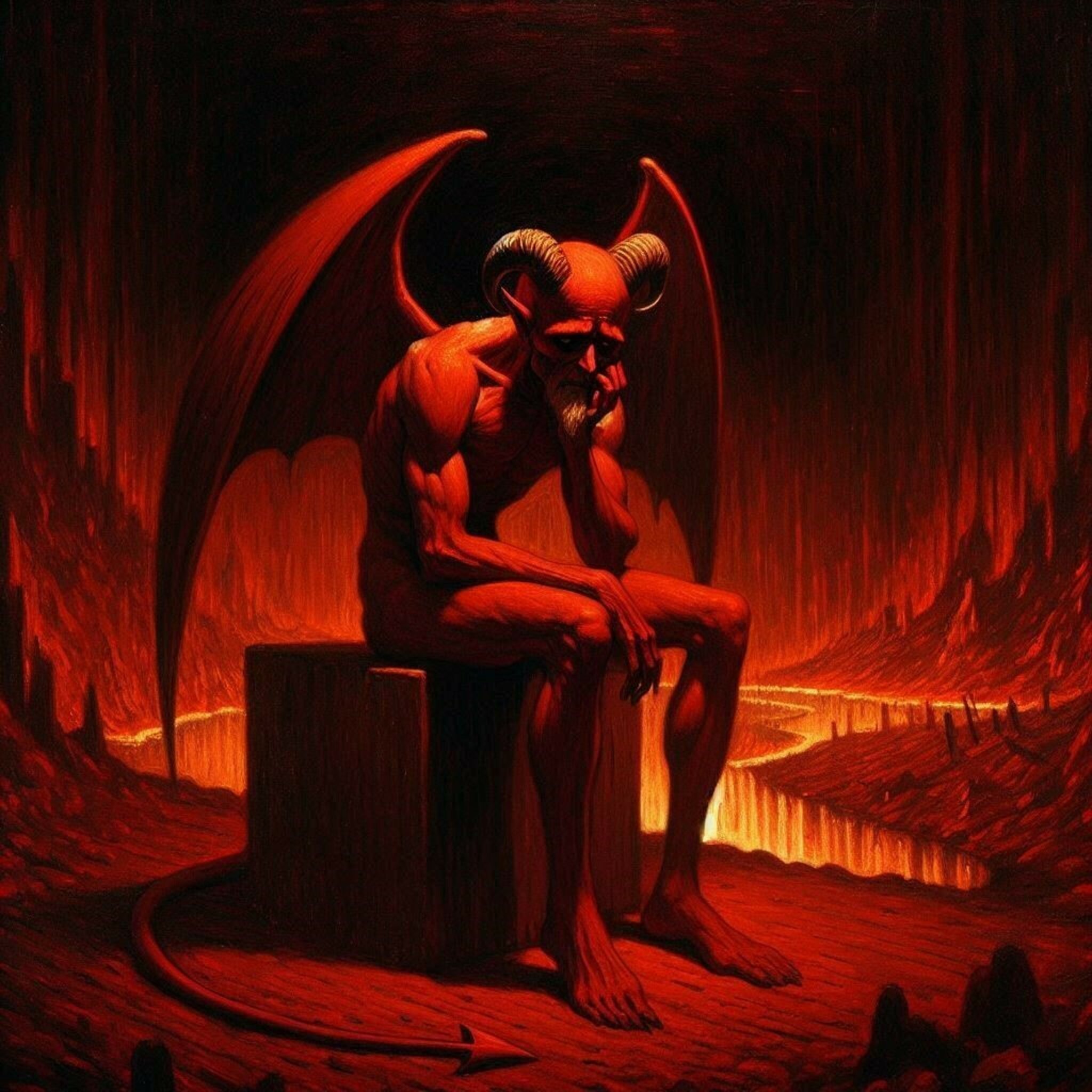 Bald gibt es keinen Glauben mehr, die Hölle ist schon menschenleer ...