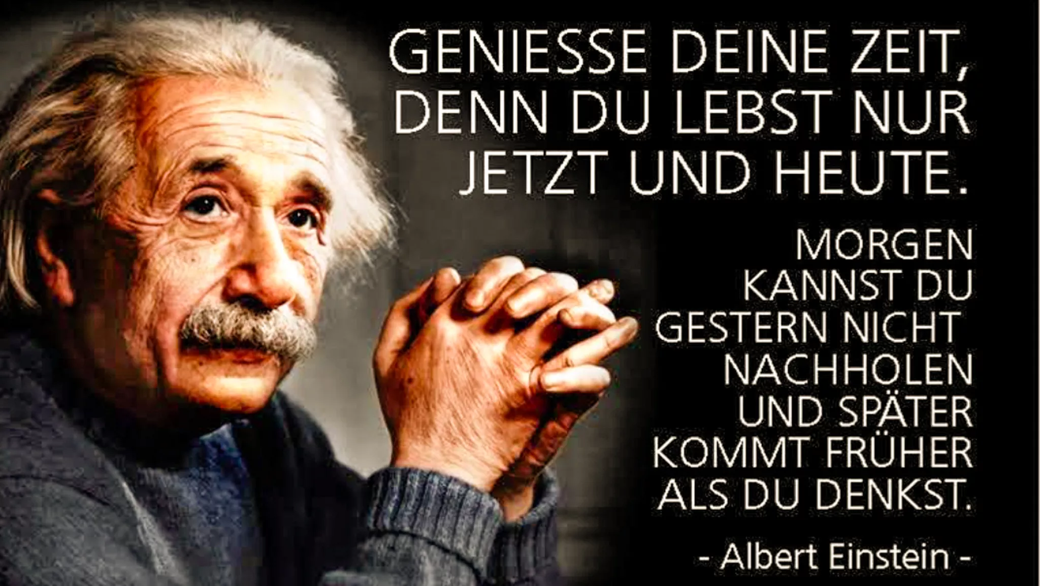 Albert, ein weiser kluger Mann.