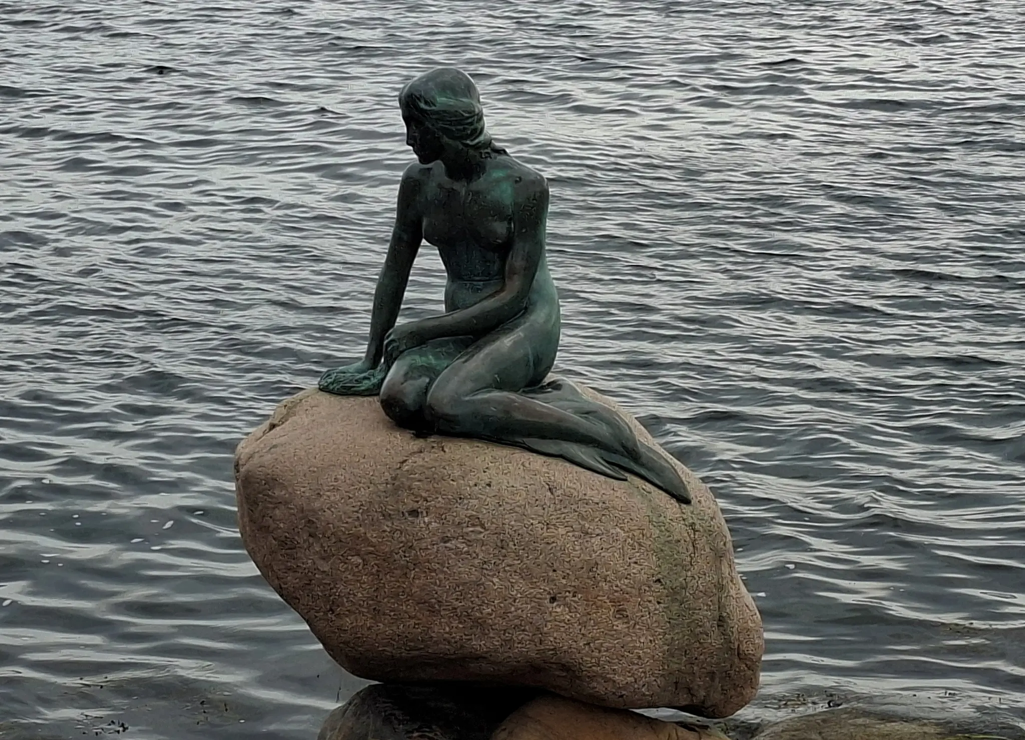 Die kleine Meerjungfrau in Kopenhagen